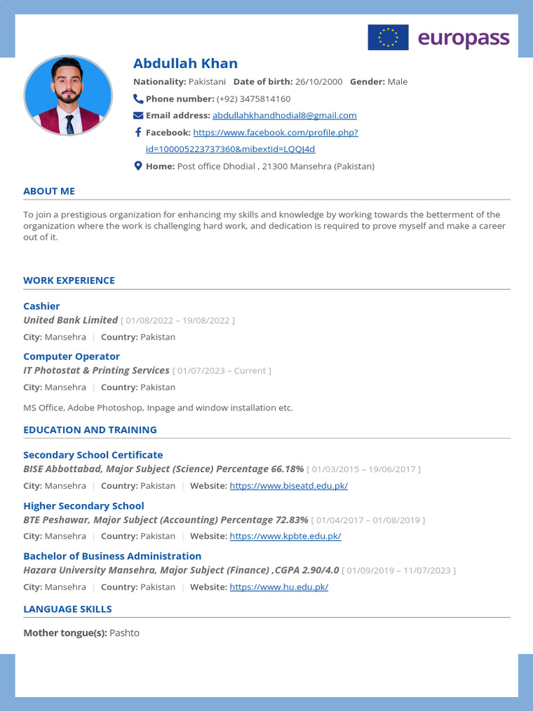 Abdullah Resume | PDF