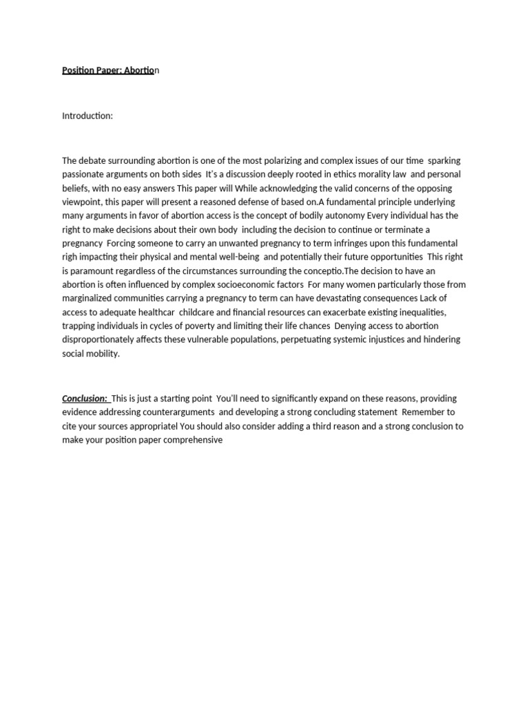 Position Paper-WPS Office | PDF