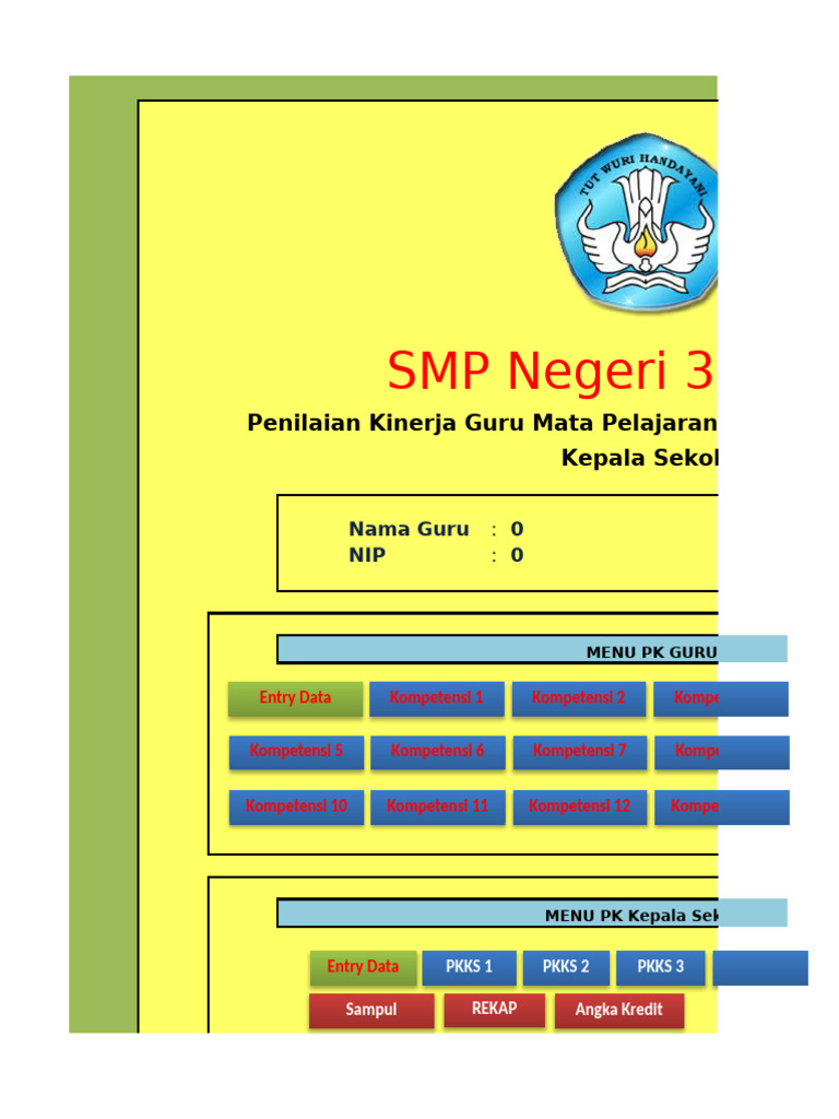 PKG Dan PK Kepala Sekolah | PDF