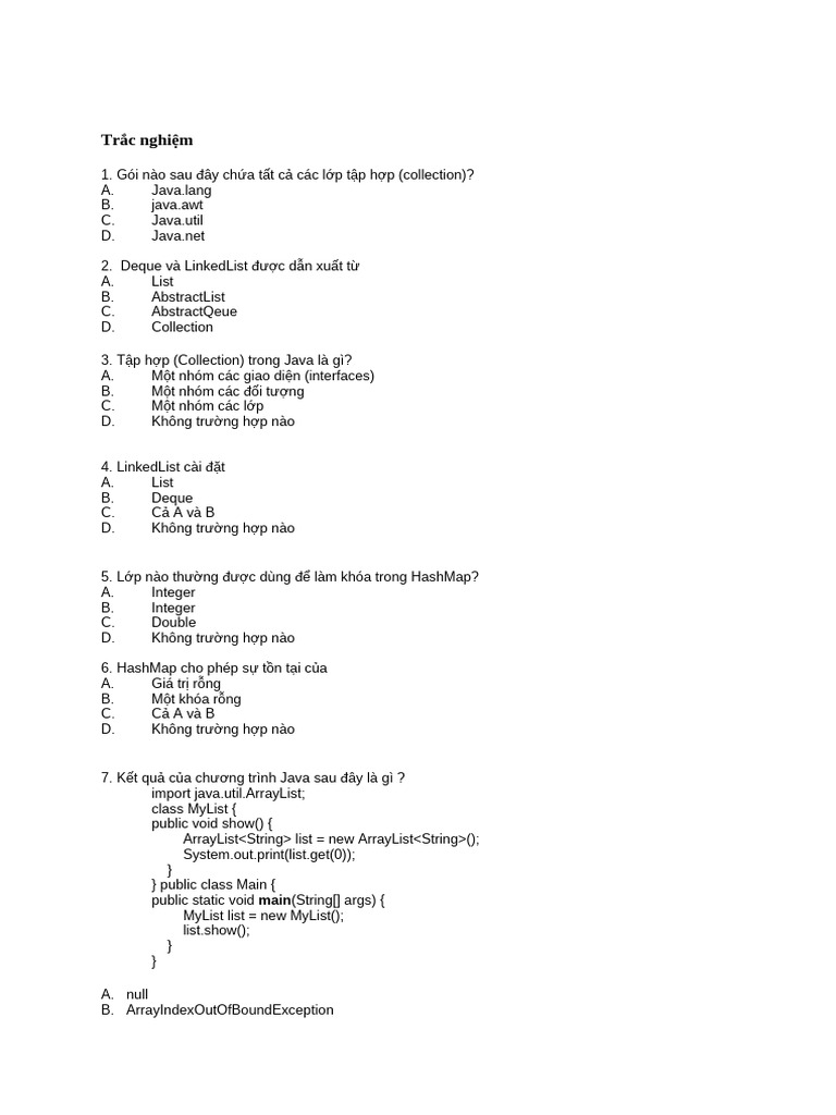 Bai11 DataStructures CAUHOI | PDF