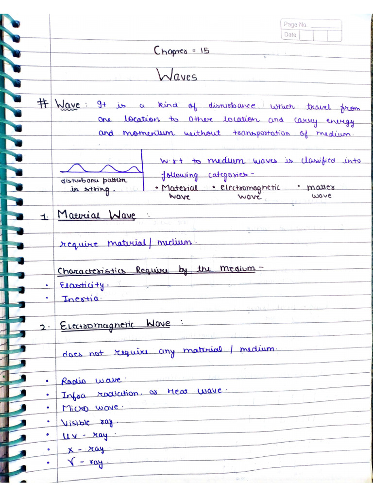 Class 11-Wave Motion | PDF