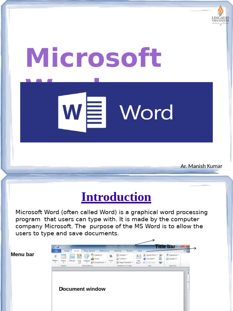 MS Word | PDF