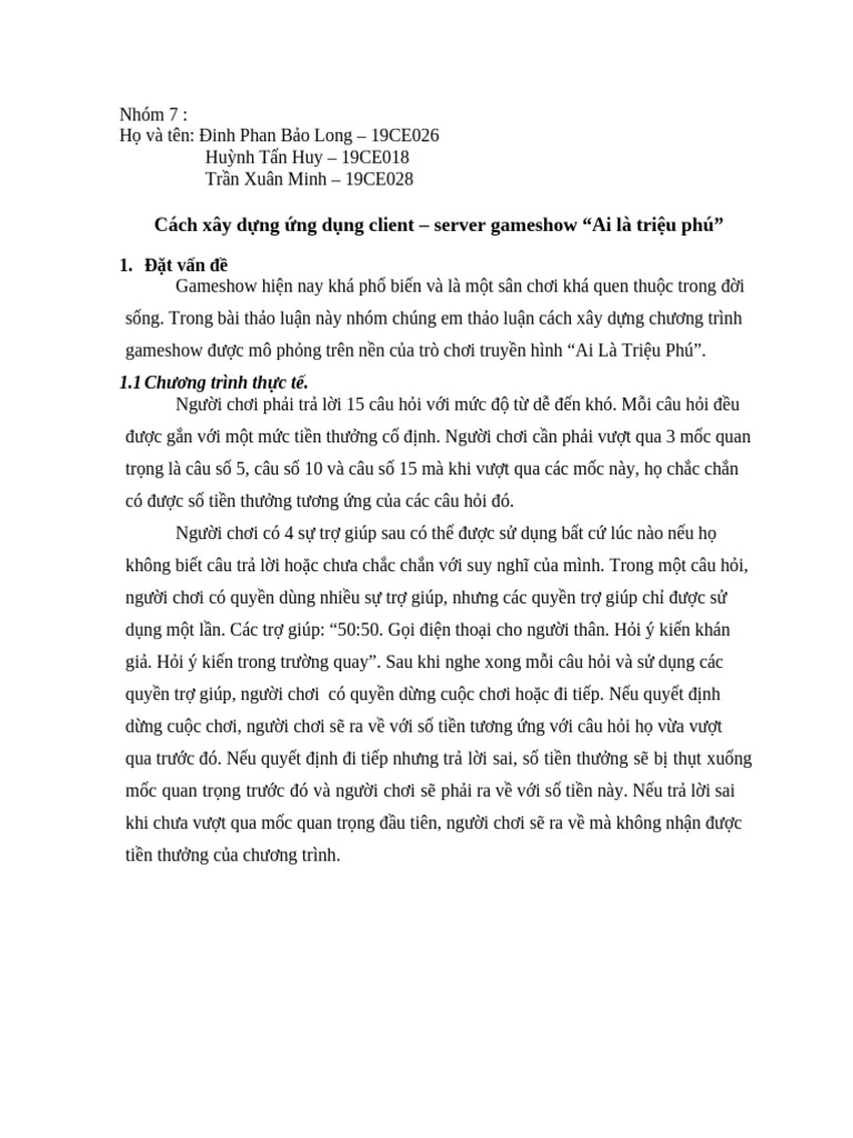 DinhPhanBaoLong_BT2_Nhom7 | PDF