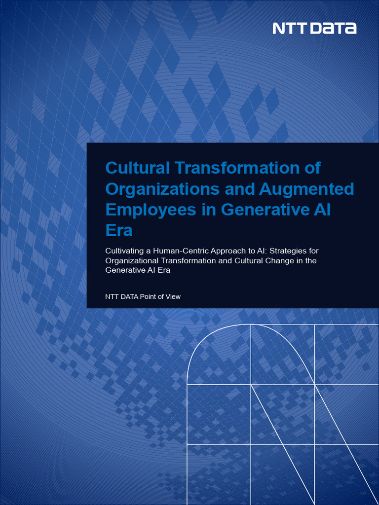 NTT Data Pov Cultural Transformation Gen Ai Era | PDF | Artificial Intelligence | Intelligence ...