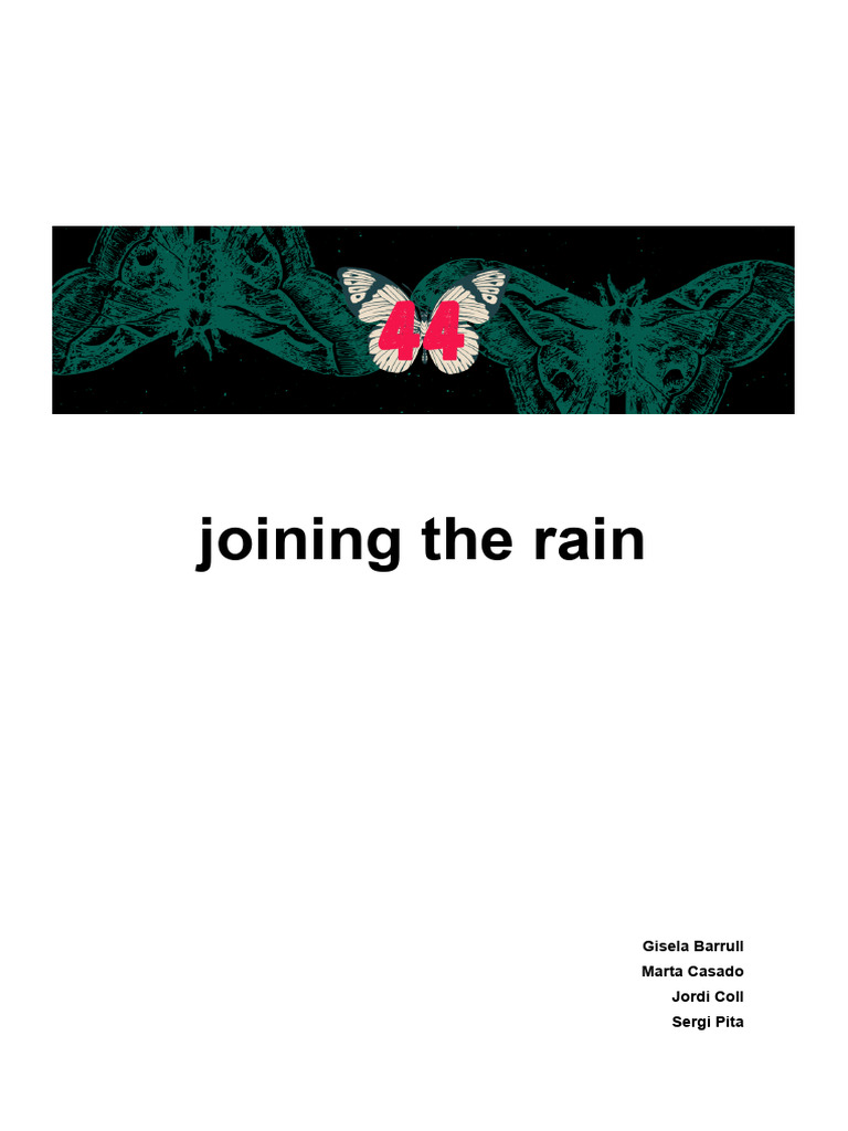 Joining The Rain, Project | PDF