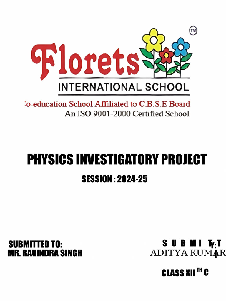 Investigatory Physics | PDF | Physical Phenomena | Physical Quantities