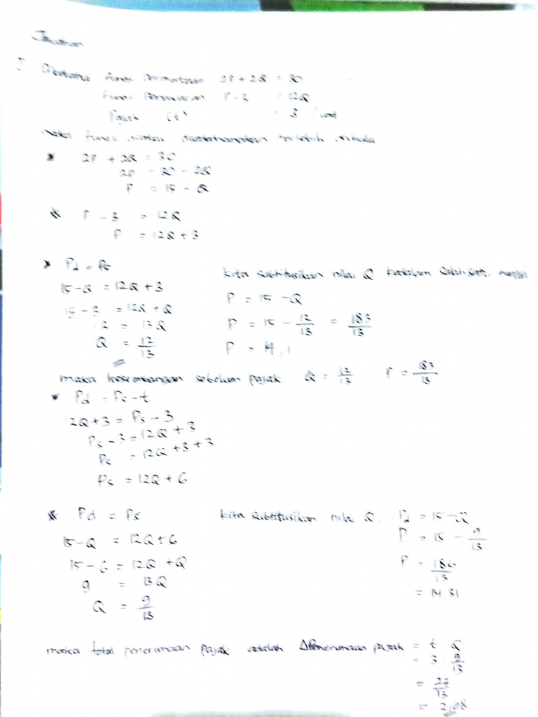 Análisis de Ecuaciones Matemáticas | PDF