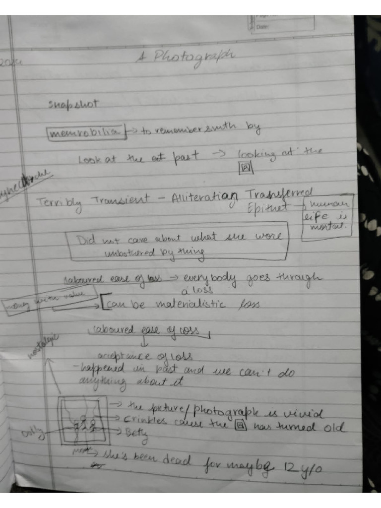 English Notes ! | PDF