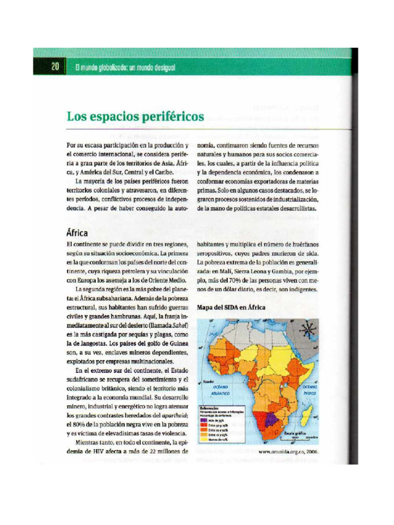 Análisis de Espacios Periféricos Globales | PDF