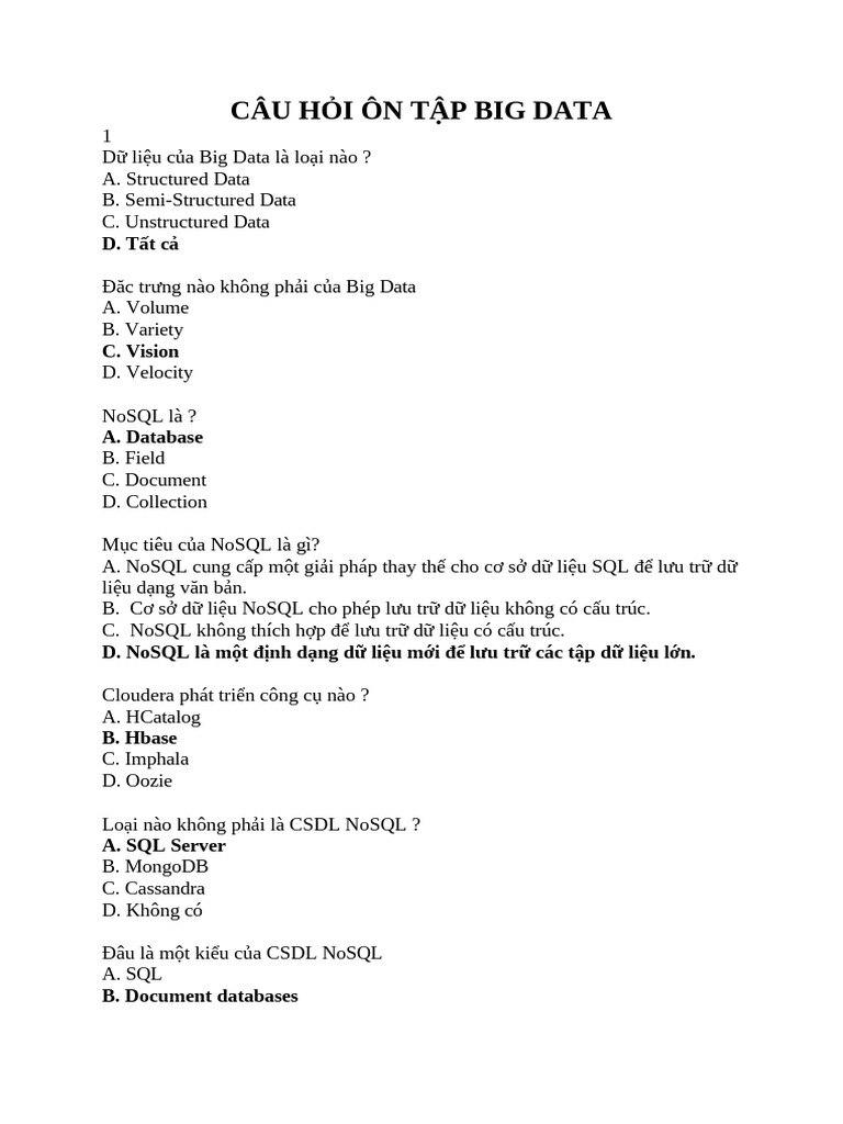 MQCs 80 BigData | PDF