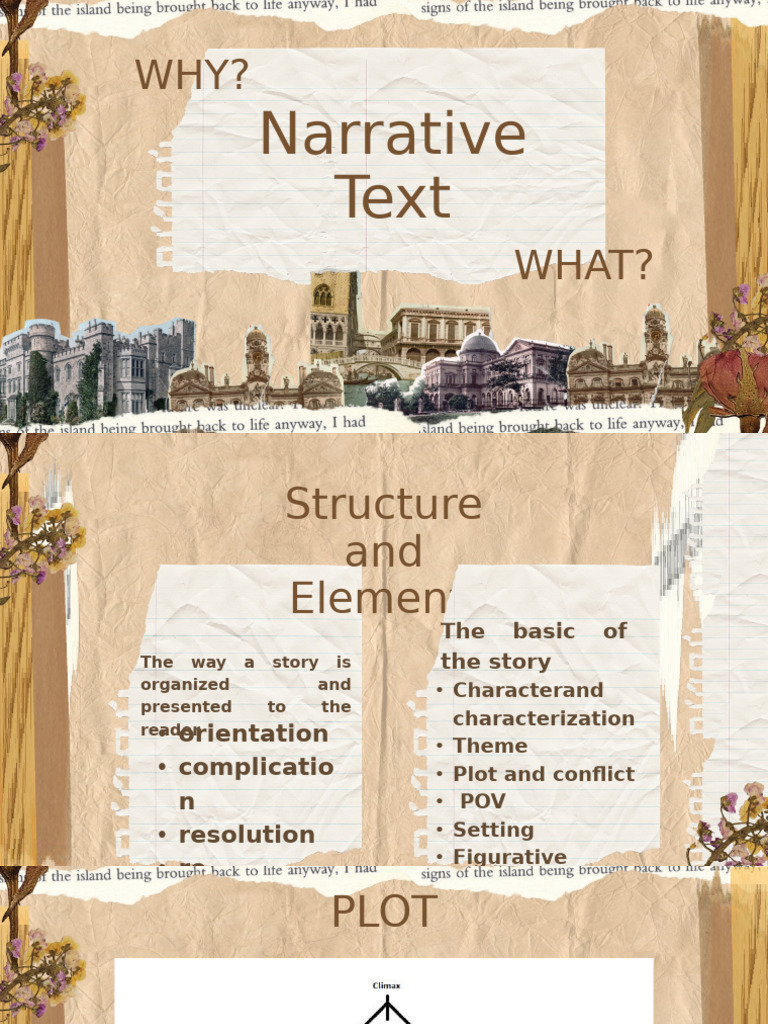 Narrative Structure and Elements Guide | PDF
