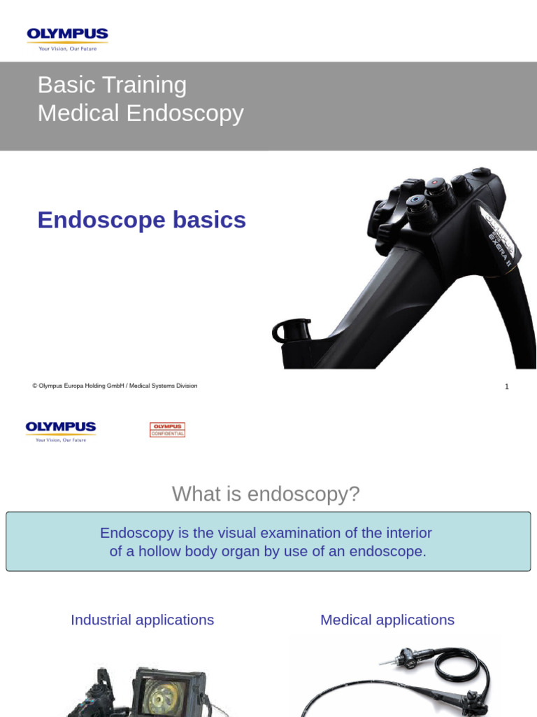 Endoscope Basics 1011 BD | PDF | Endoscopy | Clinical Medicine