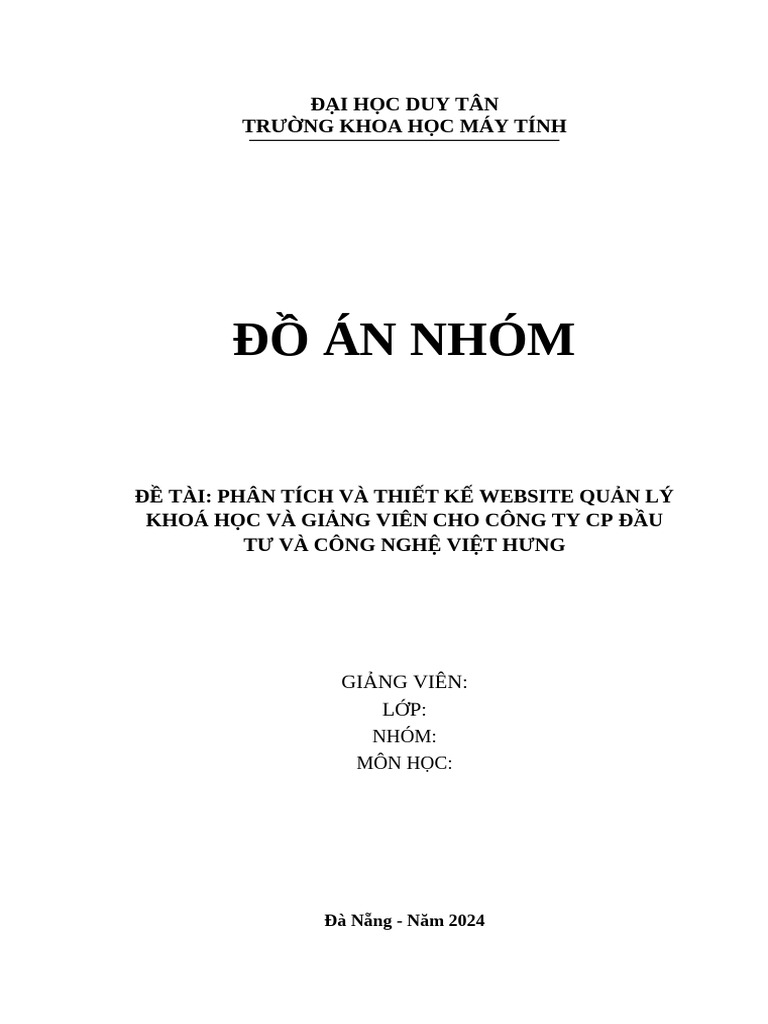 DATN - Formatted | PDF