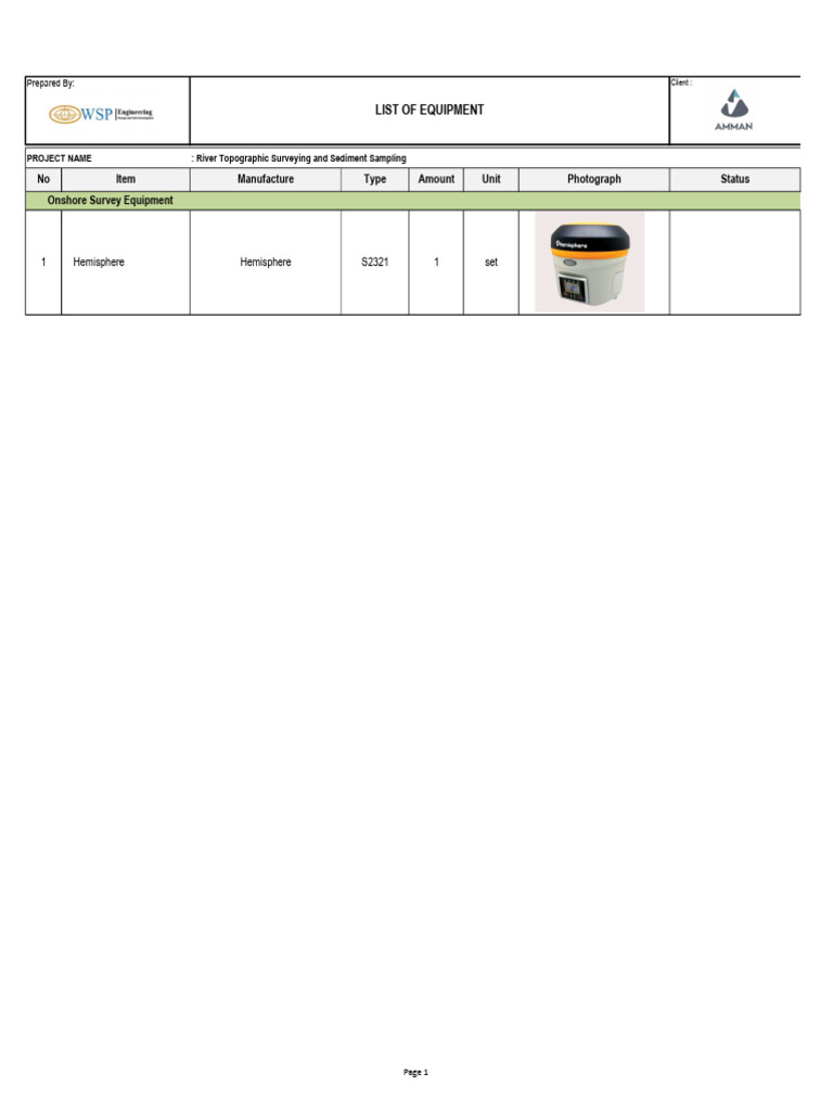 list alat topo new | PDF