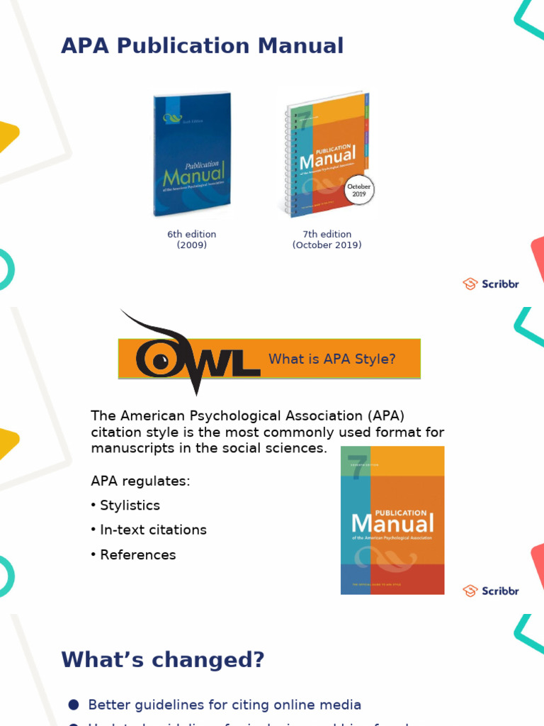 APA 7th Edition Student | PDF