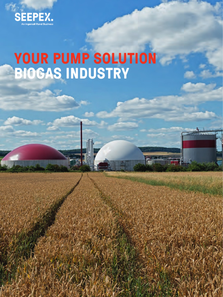 Seepex Pumps For Biogas Applications | PDF | Biogas | Pump