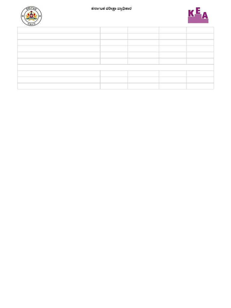 kEA Official Fee Structure-27 | PDF