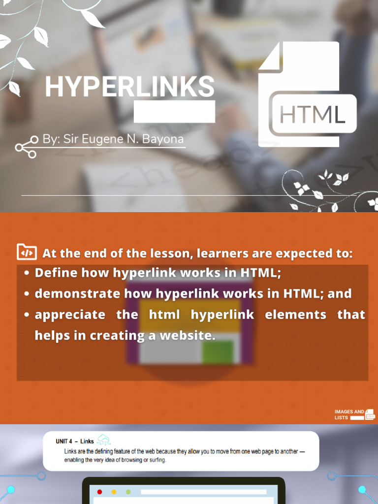 Understanding Hyperlinks and URLs | PDF