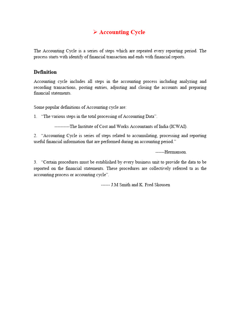 Accounting Cycle 2 | PDF | Debits And Credits | Business Economics