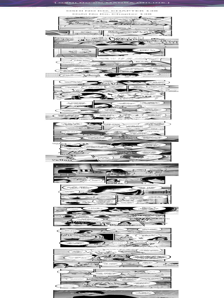 Oshi No Ko, Chapter 138 - Oshi No Ko Manga Online 6 | PDF