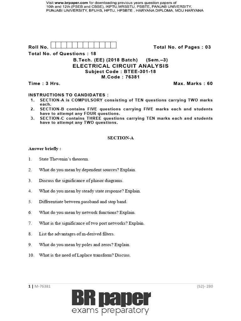 ECA(3rd)Dec2020 (2) | PDF | Electronic Engineering | Electromagnetism