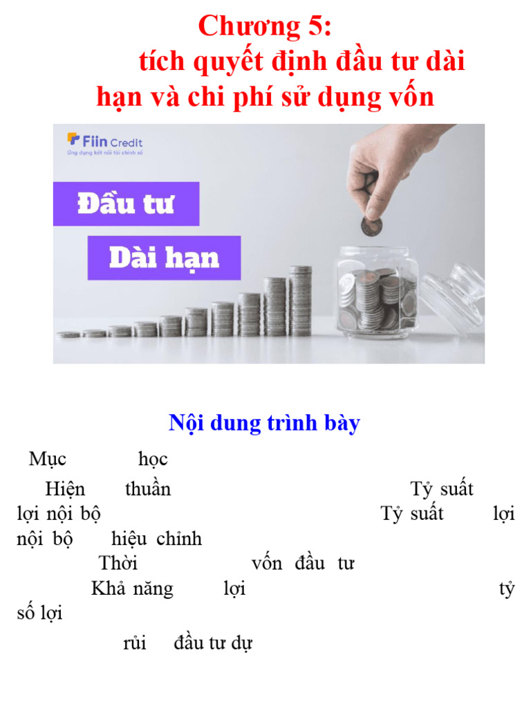 Lecture 5 - Capital Budgeting | PDF