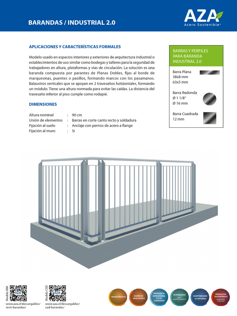 Catalogo Baranda Vertical A | PDF