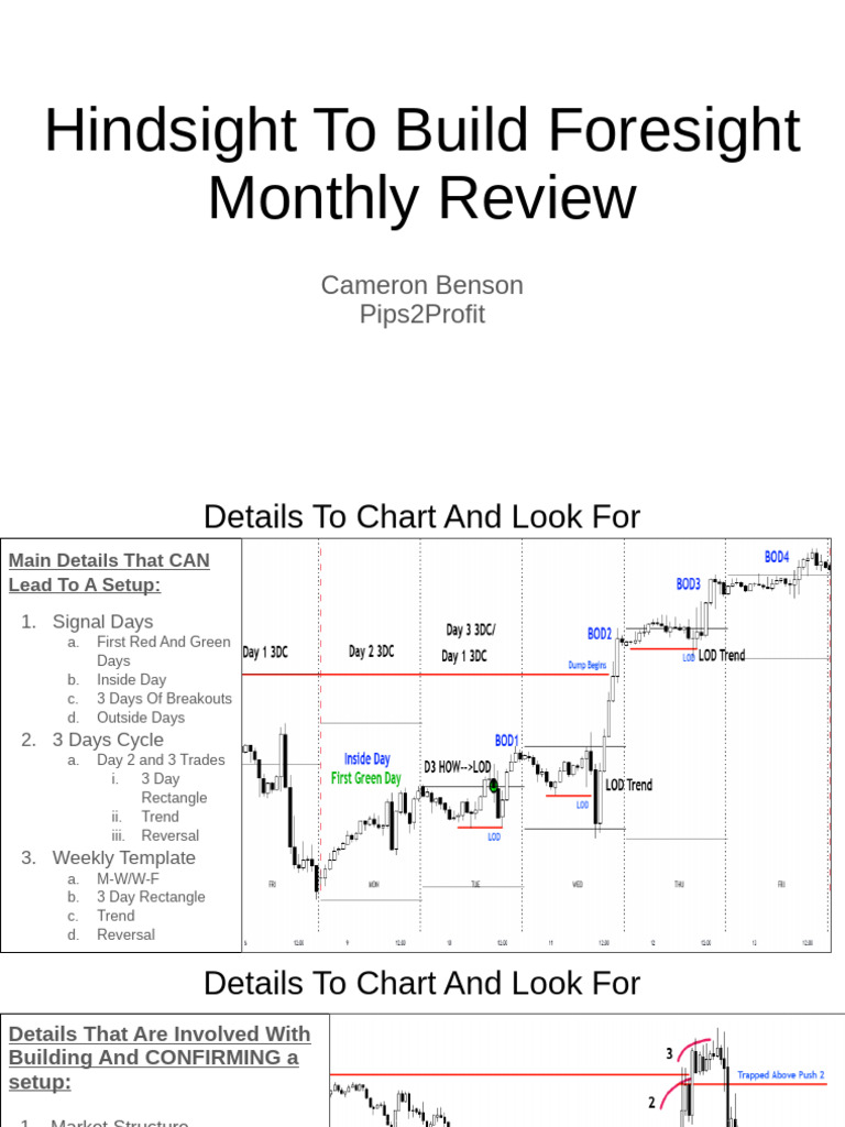 Hindsight To Build Foresight | PDF