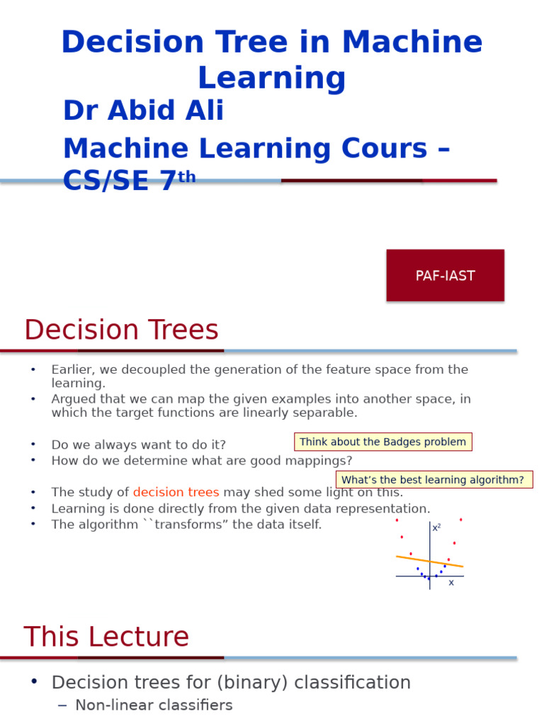 19 - Decision Tree - ID3 | PDF | Accuracy And Precision | Statistical ...