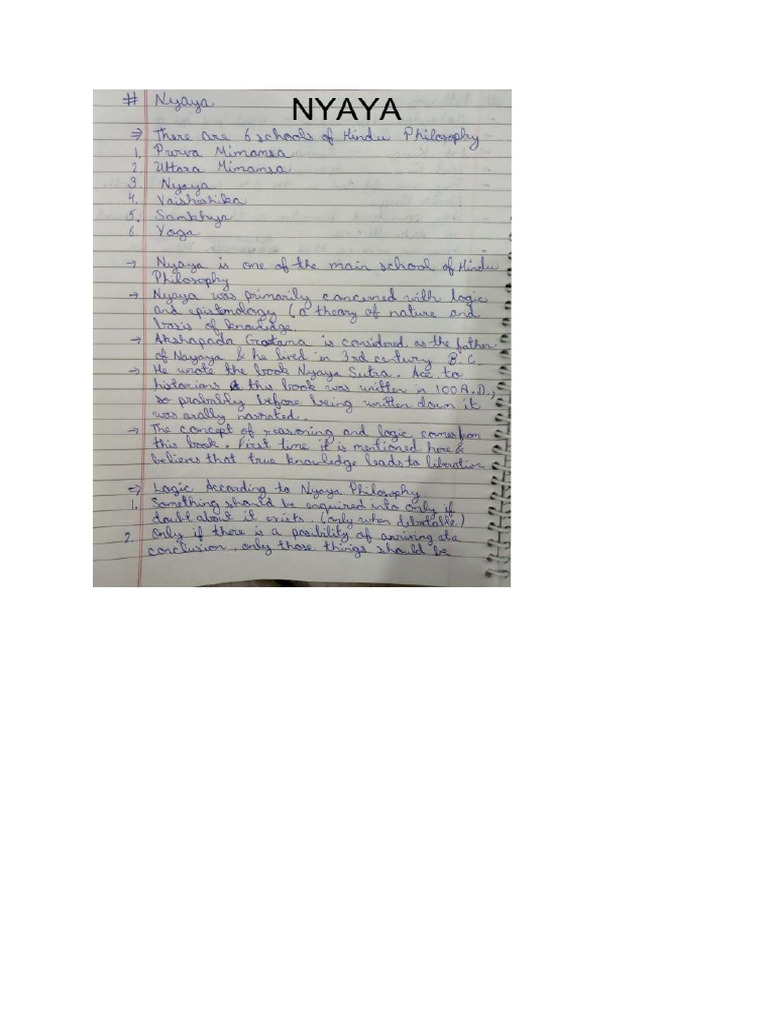 Nyaya | PDF