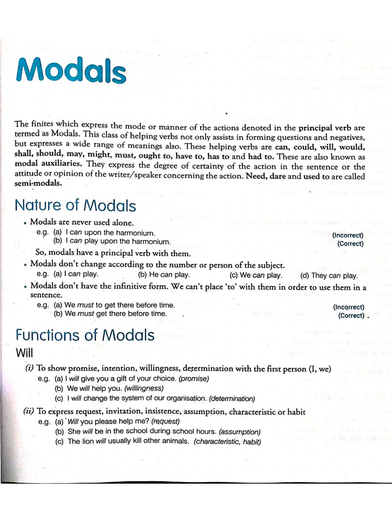 Modals | PDF