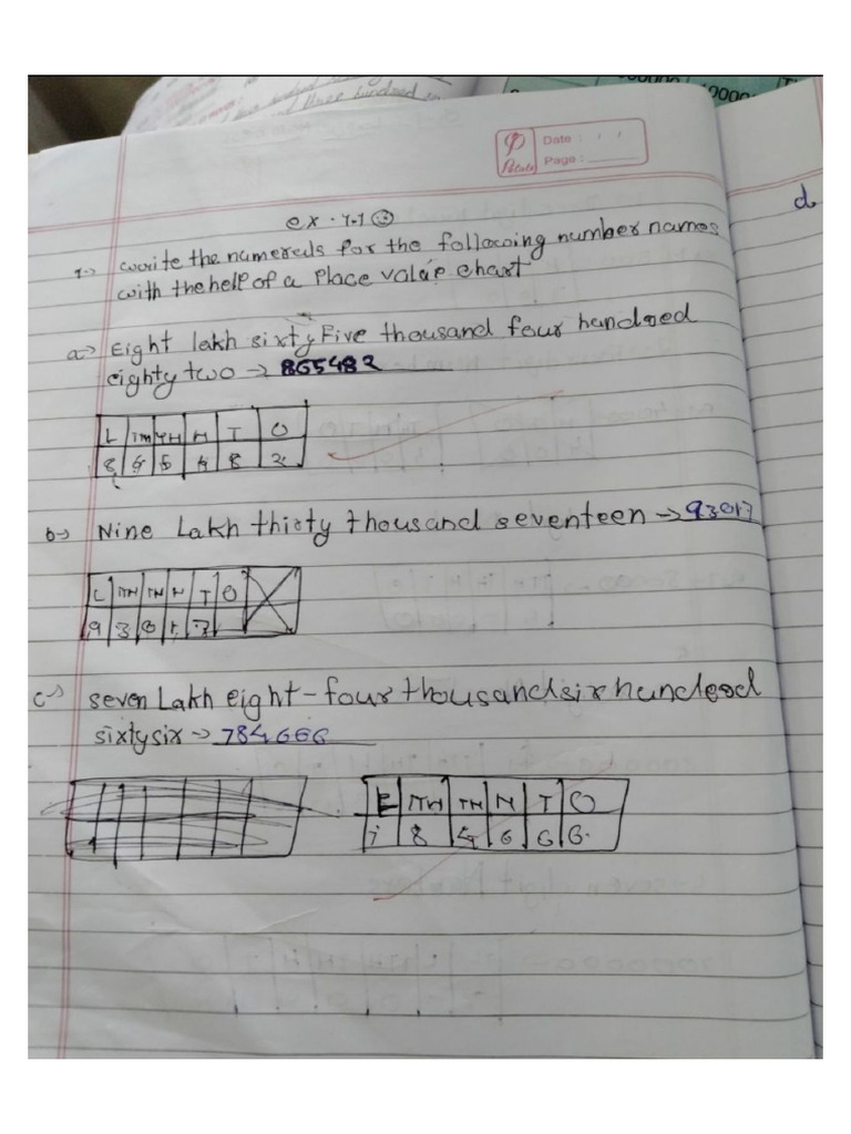 Maths Class 4 | PDF
