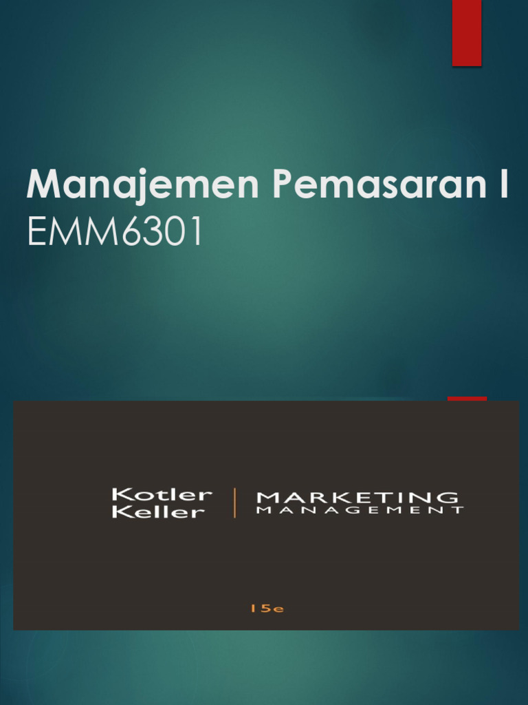 Sesi 1 MP1 Manajemen Pemasaran Untuk Abad 21 | PDF | Marketing | Brand