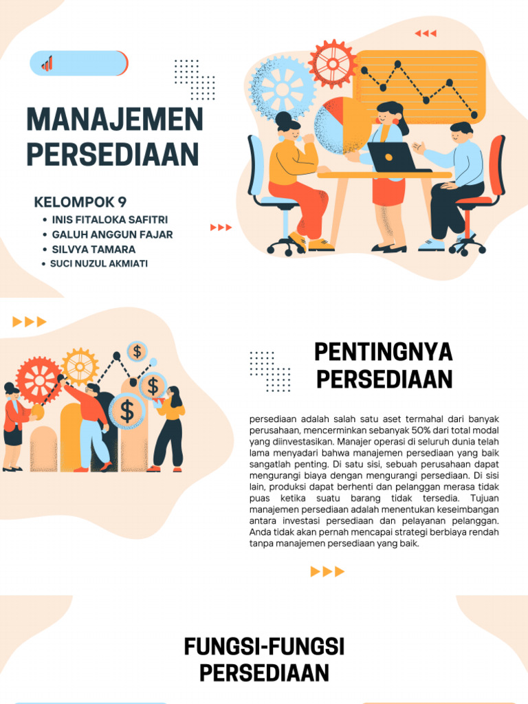 KELOMPOK 9 (Manajemen Persediaan) | PDF