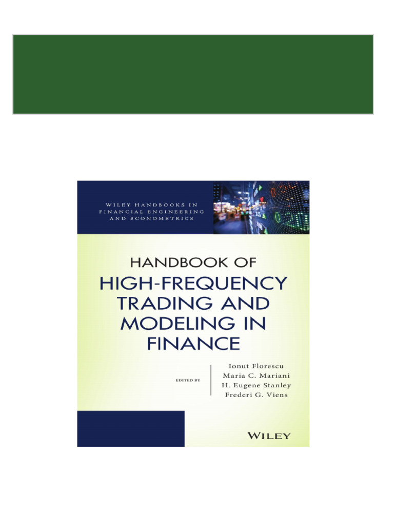 Download Full Handbook of High Frequency Trading and Modeling in ...