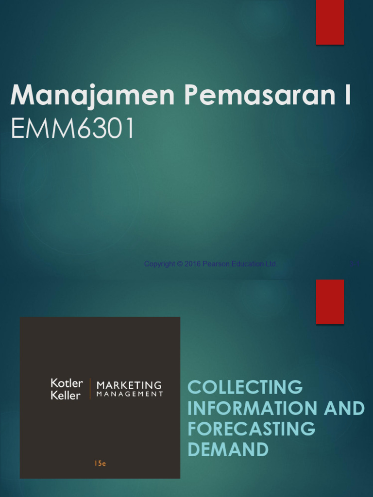 Sesi 2 MP1 Informasi Dan Lingkungan Pemasaran | PDF | Market (Economics) | Demand