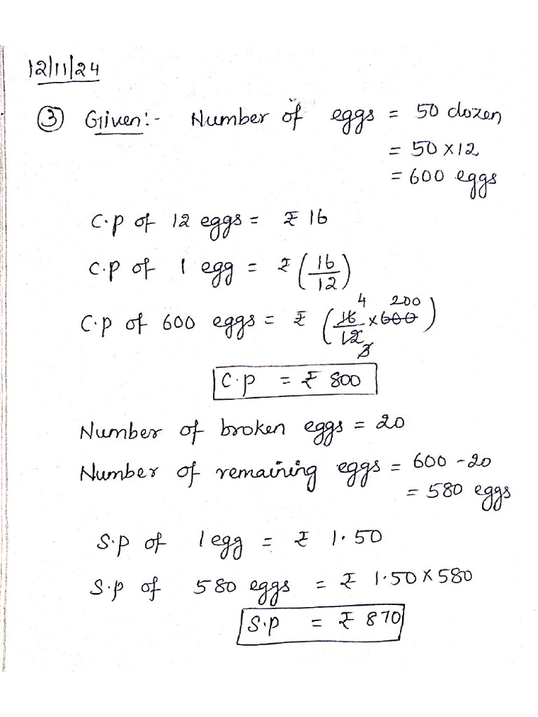Grade 7 Online Class Notes | PDF