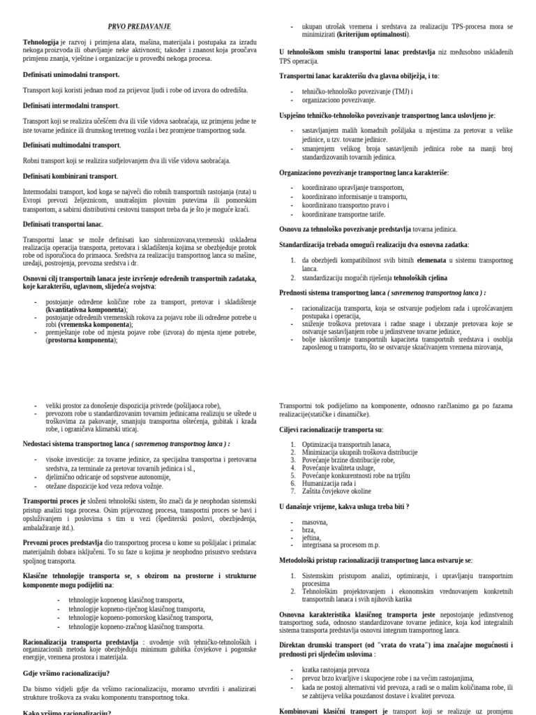 Sarina Skripta MMT | PDF