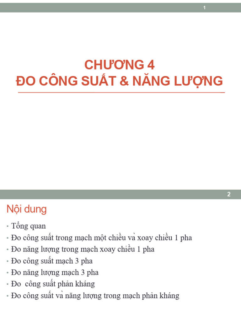 Chuong 4 - Doluongdien - KTD | PDF