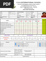 Grade 10 Report Card: Osarunamen Precious | PDF | Cognition | Learning
