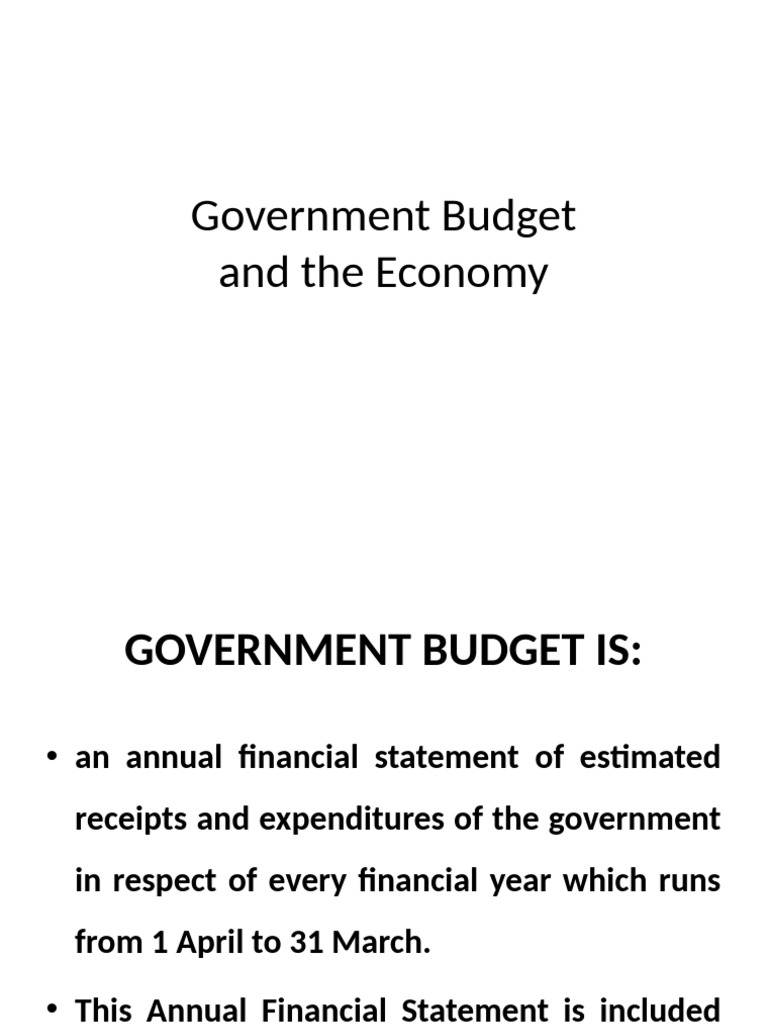 Govt Budget | PDF | Government Budget Balance | Taxes