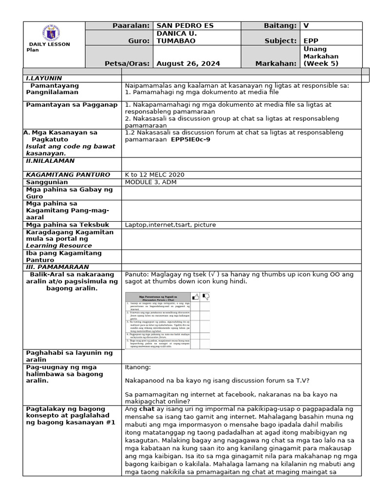 Week 5 Day 1 e | PDF