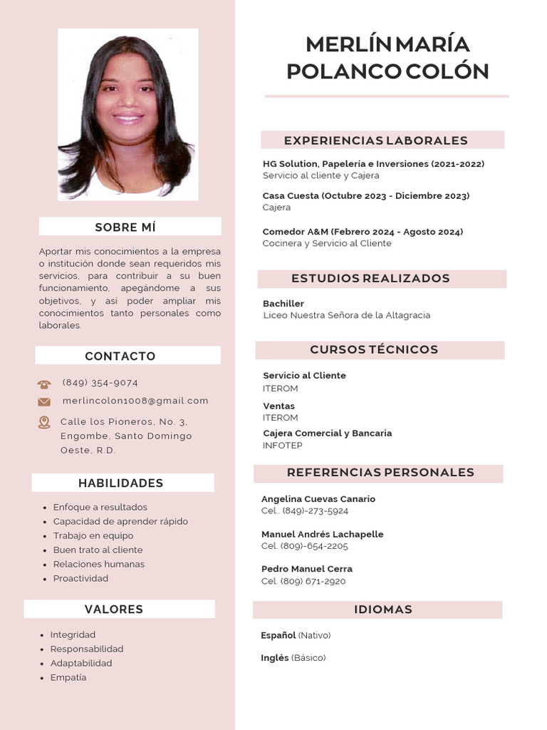 Merlin Maria Polanco Colon | PDF