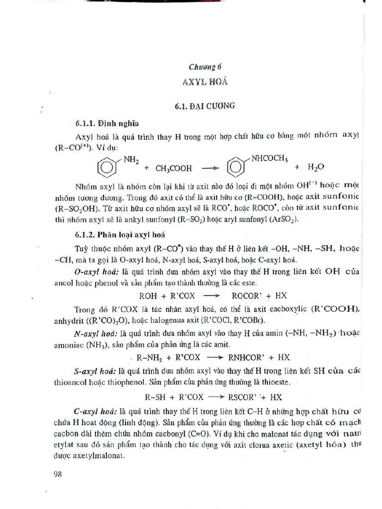 Ly thuyet acyl Hoa | PDF