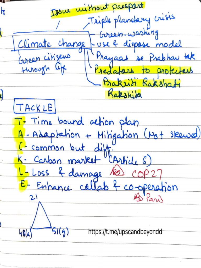 Climate Change Key Words | PDF