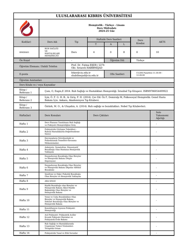 HMSR401 GR01 (133779) Syllabus | PDF