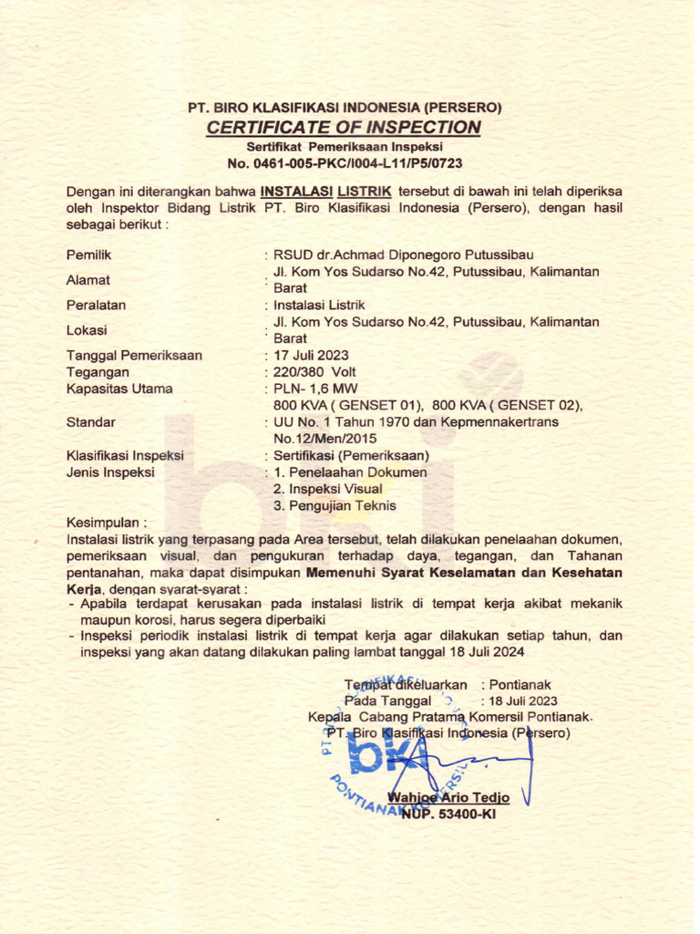 Instalasi Listrik Adp | PDF