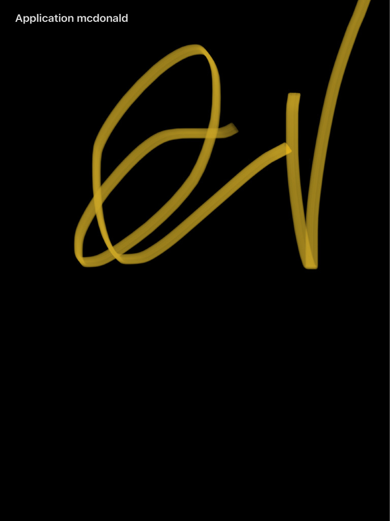 Application Mcdonald | PDF