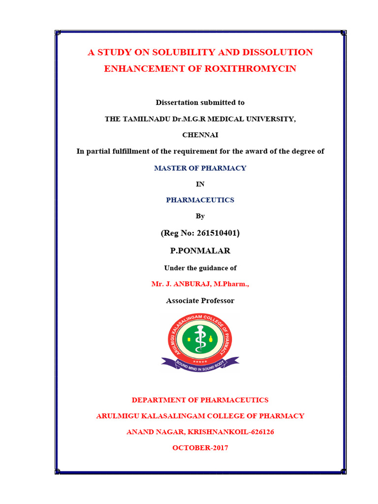 235661067 | PDF | Solubility | Bioavailability