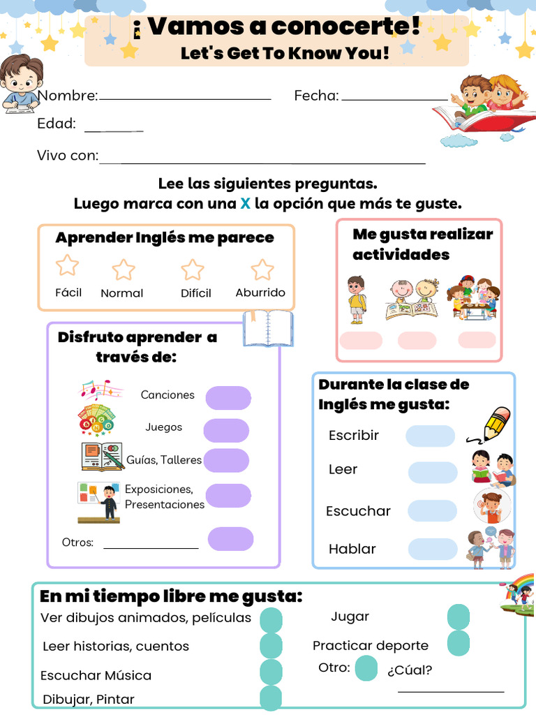Blue Basic True or False statement for elementary students worksheet | PDF
